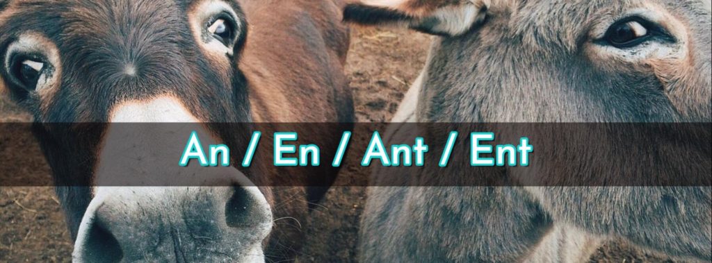 An en ant ent – Prêt à Parler